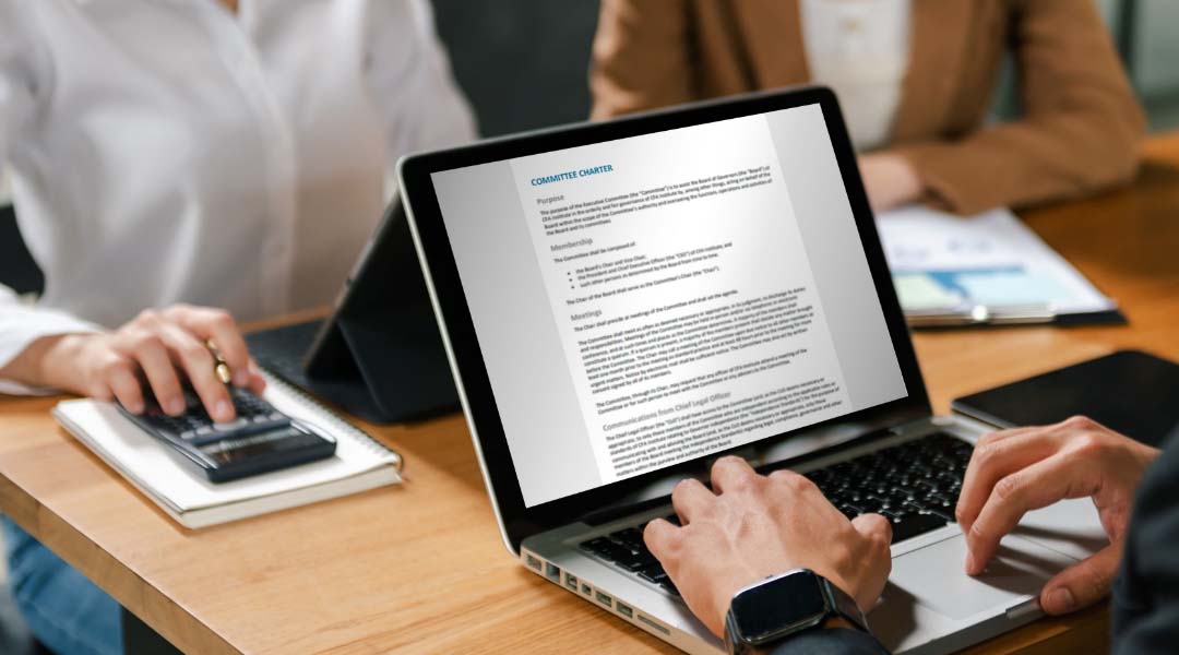 Writing a Committee Charter: Template + Tips | Convene