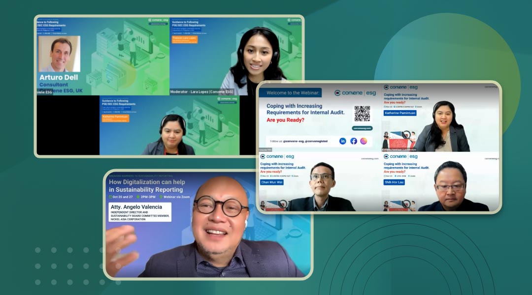 Azeus Convene Addressed Key Sustainability Reporting Challenges in its 2022 ESG Webinar Series ...